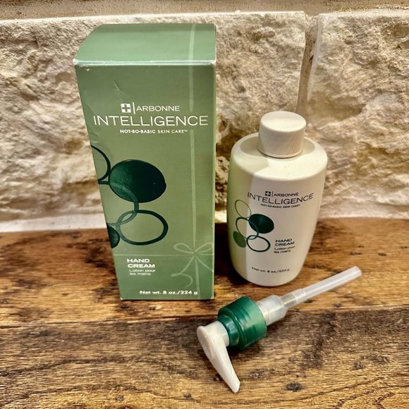 Arbonne | Bath & Body | Nwt Arbonne Intelligence Not So Basic Hand Cream 8 Oz | Poshmark